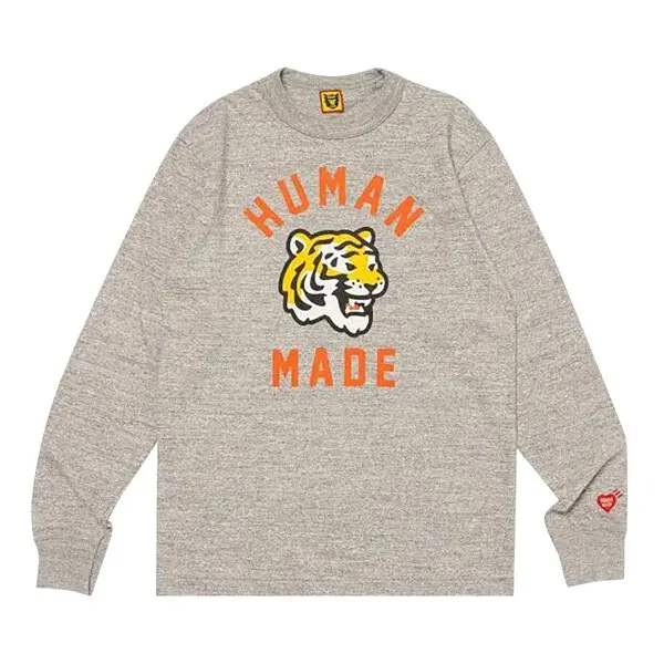 HUMAN MADE Graphic Long-sleeve T-shirt - Grey