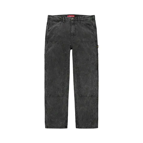 Supreme Double Knee Corduroy Painter Pant - Black | Editorialist