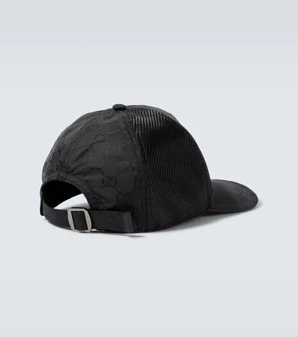 Gucci Gg Web Baseball Cap