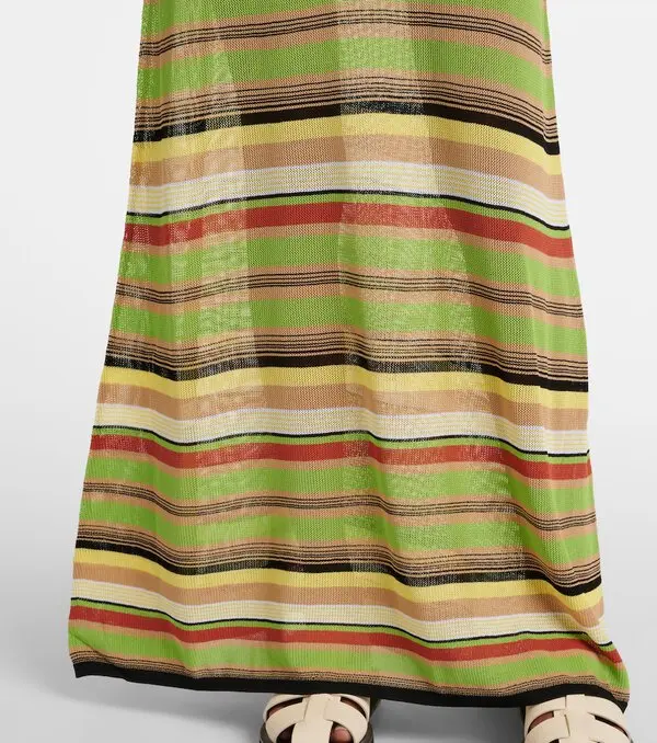SIR. Coastline Striped Maxi Dress