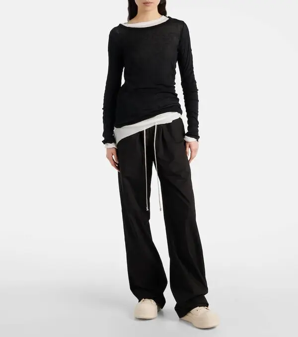 Rick Owens Mega Bumper Leather Sneakers