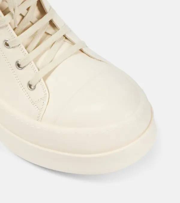 Rick Owens Mega Bumper Leather Sneakers