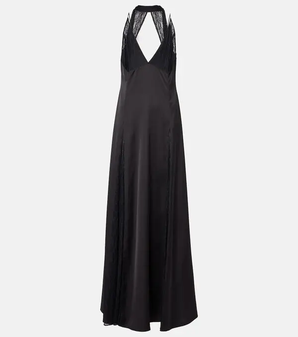 THE NEW ARRIVALS ILKYAZ OZEL Paige Gown - Black