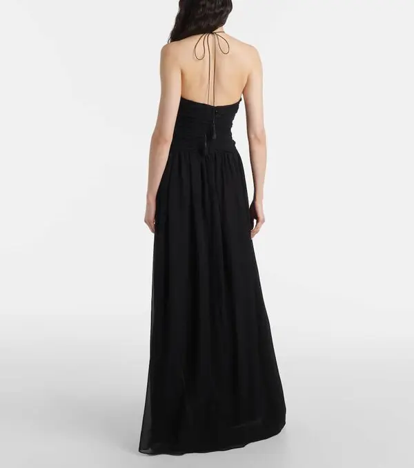 TOM FORD Cutout Silk Gown