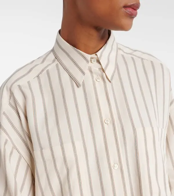 Brunello Cucinelli Silk-blend Shirt