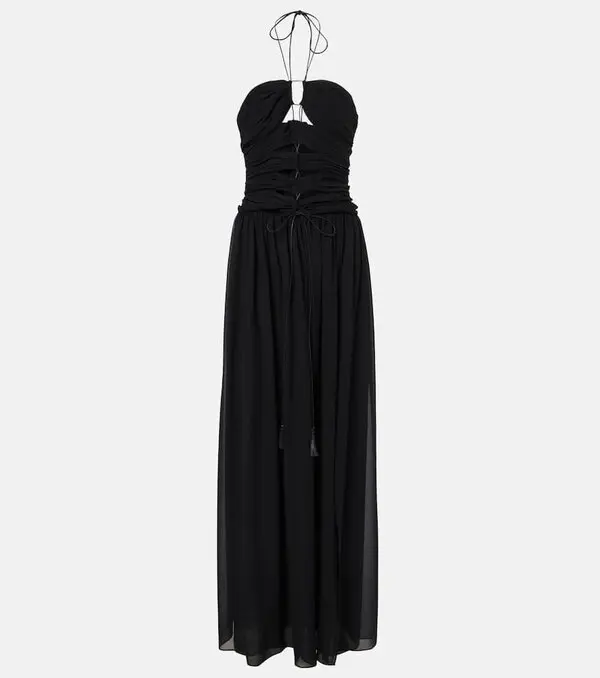 TOM FORD Cutout Silk Gown