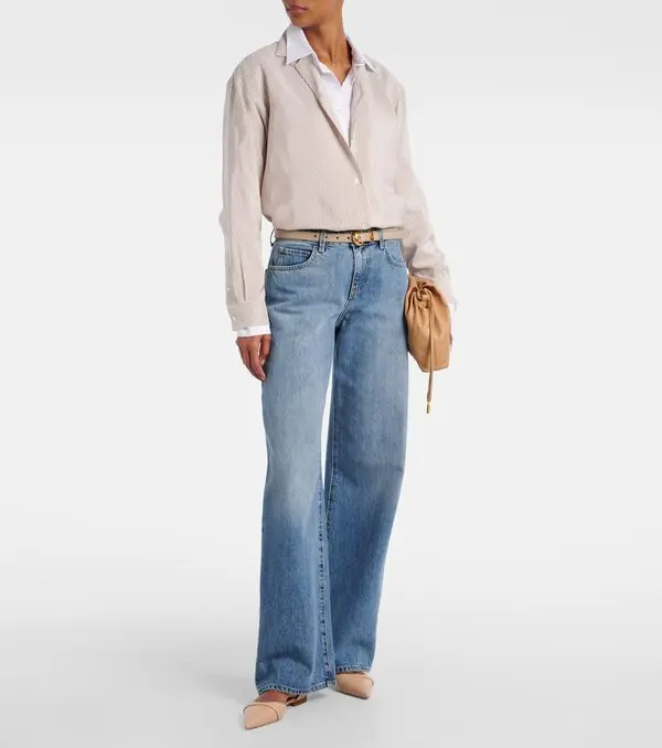 MALONE SOULIERS Ulla Leather Flats