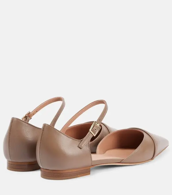 MALONE SOULIERS Ulla Leather Flats