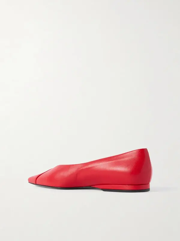 Loulou De Saison Barsi Leather Ballet Flats