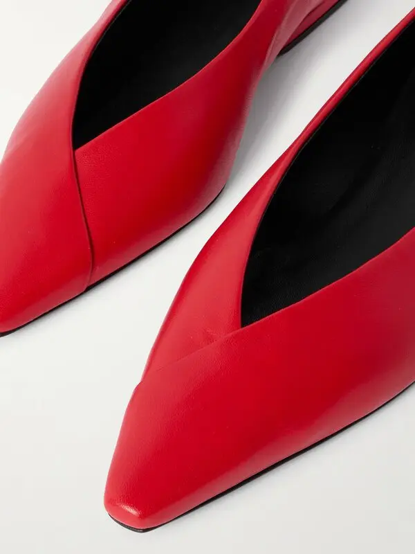 Loulou De Saison Barsi Leather Ballet Flats