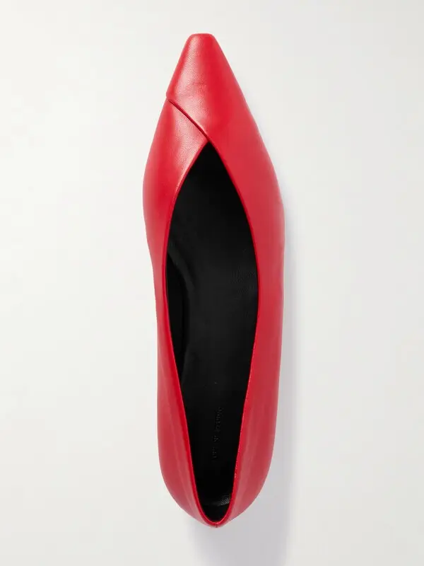 Loulou De Saison Barsi Leather Ballet Flats