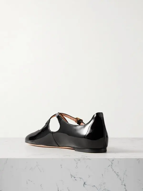 Bally Patent-leather Ballet Flats
