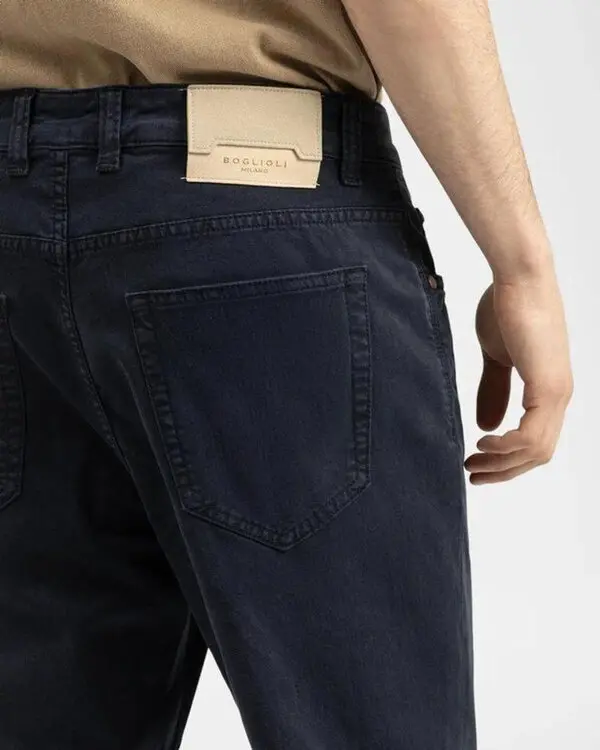 Boglioli Five-pocket Twill Pants
