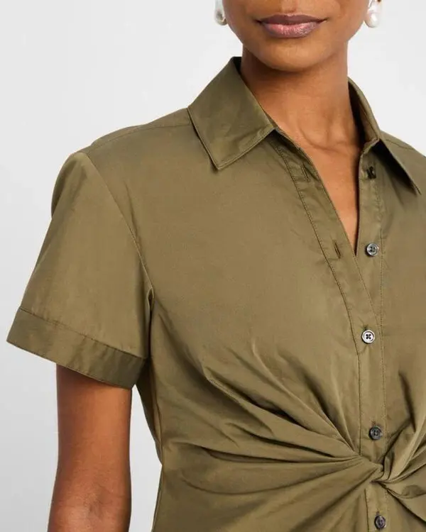 Tanya Taylor Oakey Short-sleeve Top