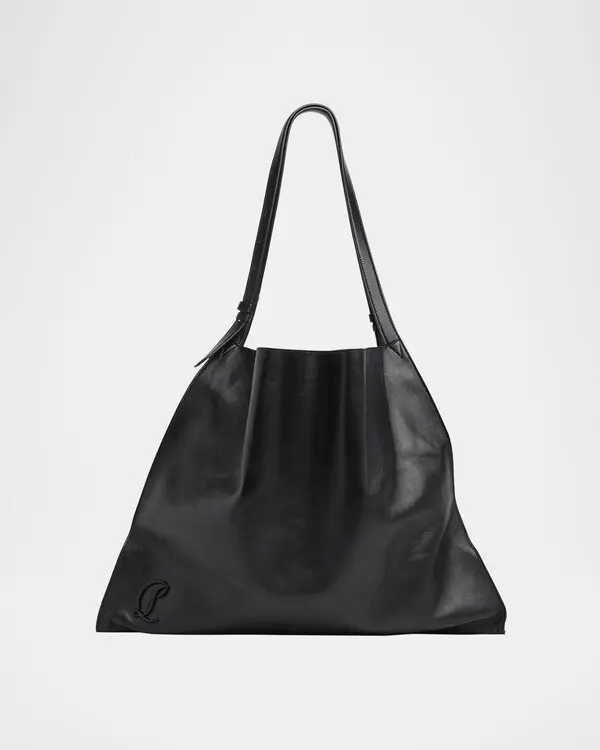 CHRISTIAN LOUBOUTIN Baggy Tote Boyfriend Bag - Black