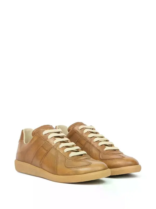 MAISON MARGIELA Replica Panelled Sneakers - Neutrals