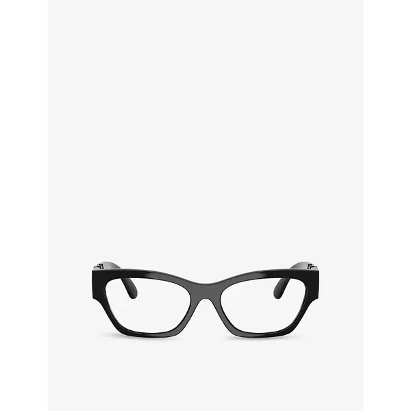Versace Ve3367u Cat-eye Optical Glasses - Black