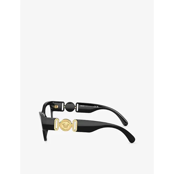 Versace Ve3367u Cat-eye Optical Glasses - Black