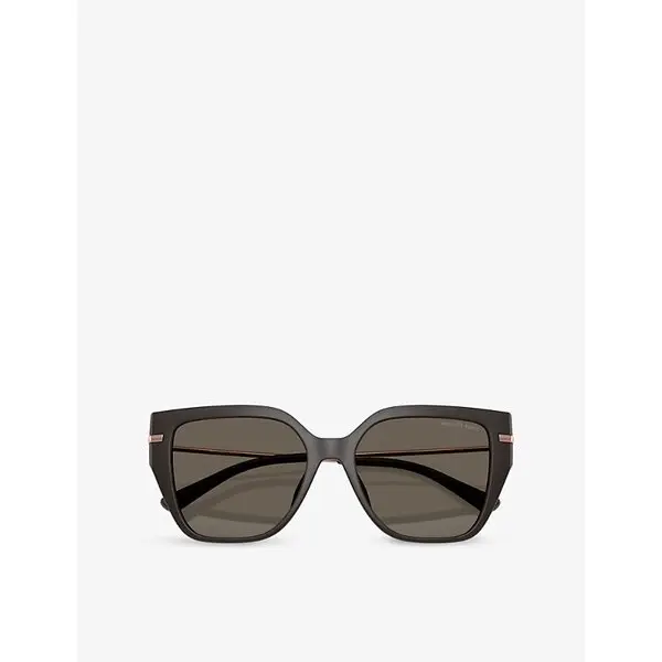Michael Kors St Barths Square-frame Sunglasses - Grey