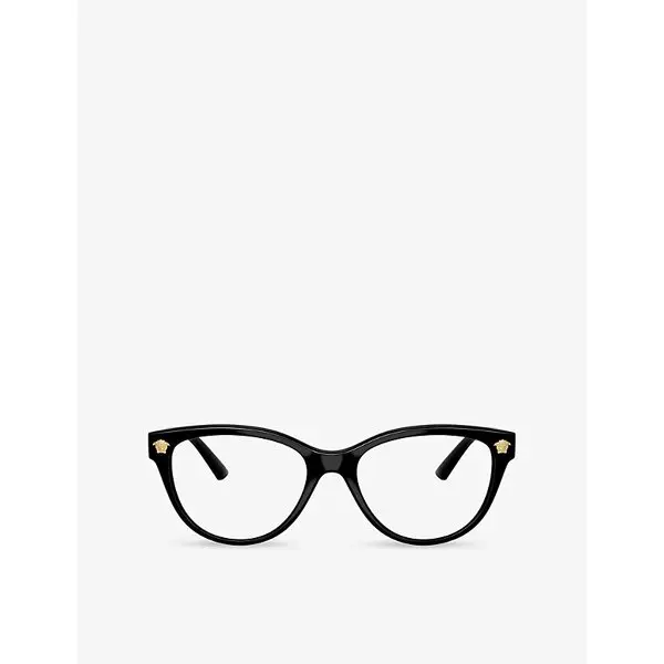 Versace Ve3365u Cat-eye Optical Glasses - Black