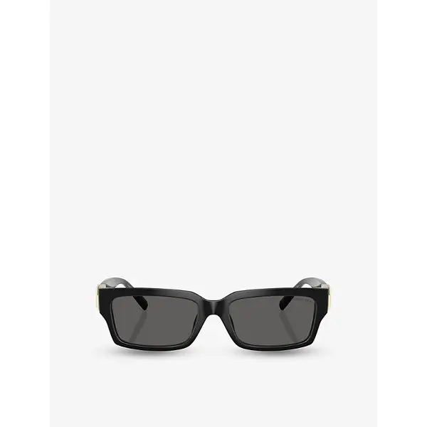 Tiffany & Co. Tf4226u Rectangle Sunglasses - Black