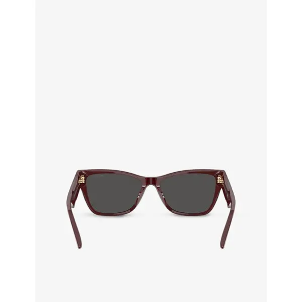 JIMMY CHOO Pillow-frame Sunglasses - Red
