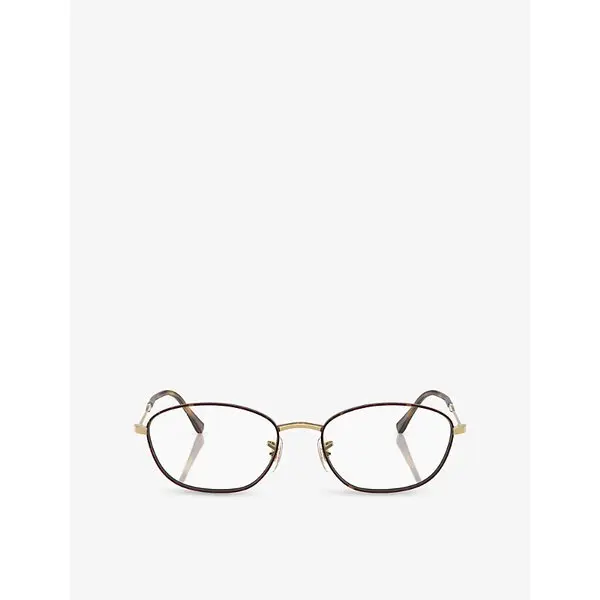 Ray-ban Irregular Optical Glasses - Brown