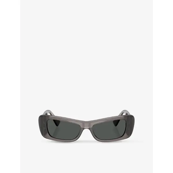 Versace Ve4481 Pillow-frame Sunglasses - Grey