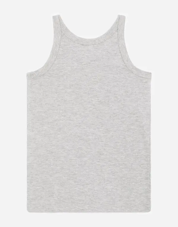 Dolce & Gabbana Jersey Vest Two-pack - Grey
