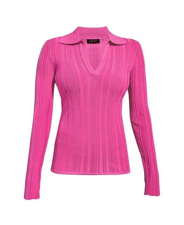 AS By DF Fiamma Ribbed Top