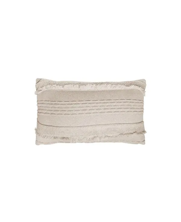 LORENA CANALS Air Dune Cushion 1' X 1'8 - Dune White