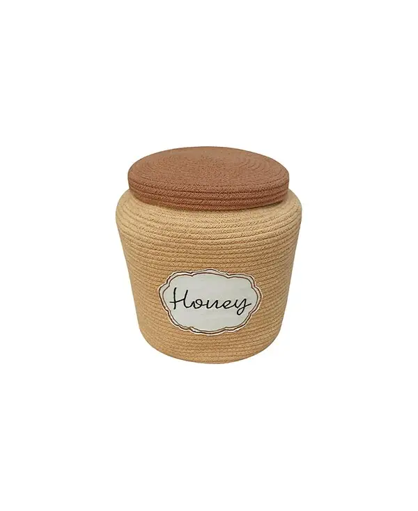 LORENA CANALS Honey Pot Basket 11" X 10