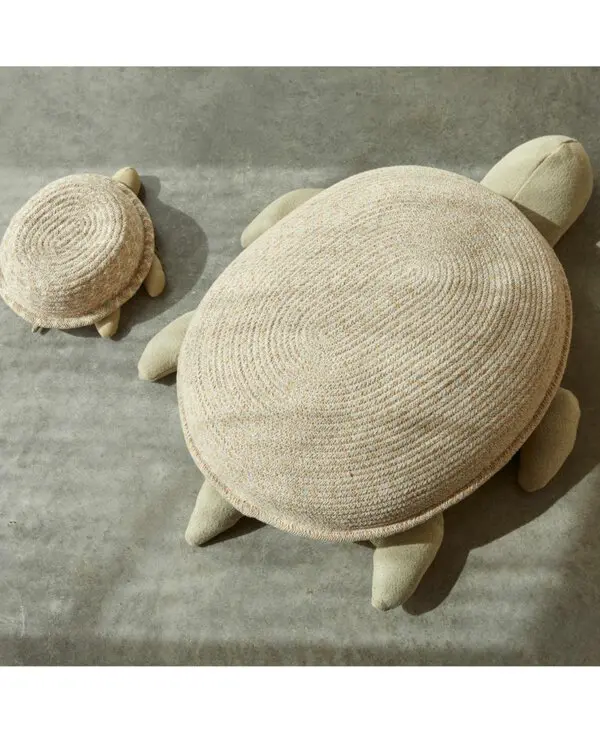 LORENA CANALS Mama Turtle Basket 7" X 2' 3" X 1' 6