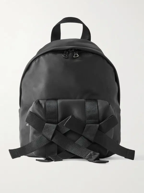 Simone Rocha Embellished Shell Backpack - Black