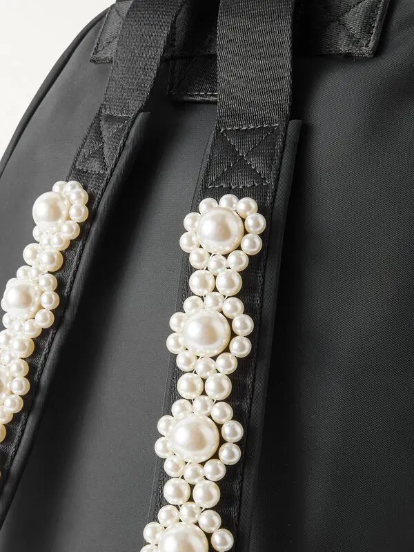 Simone Rocha Embellished Shell Backpack