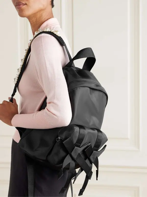 Simone Rocha Embellished Shell Backpack