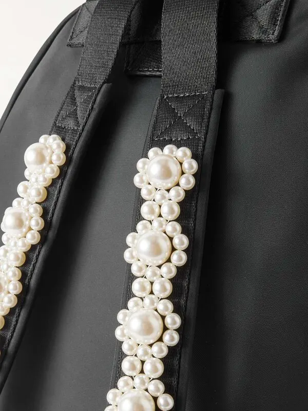 Simone Rocha Embellished Shell Backpack