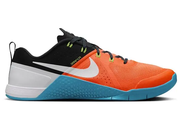 Nike Metcon 1 Og Athletic Sneakers - Total Orange/blue Lagoon/black