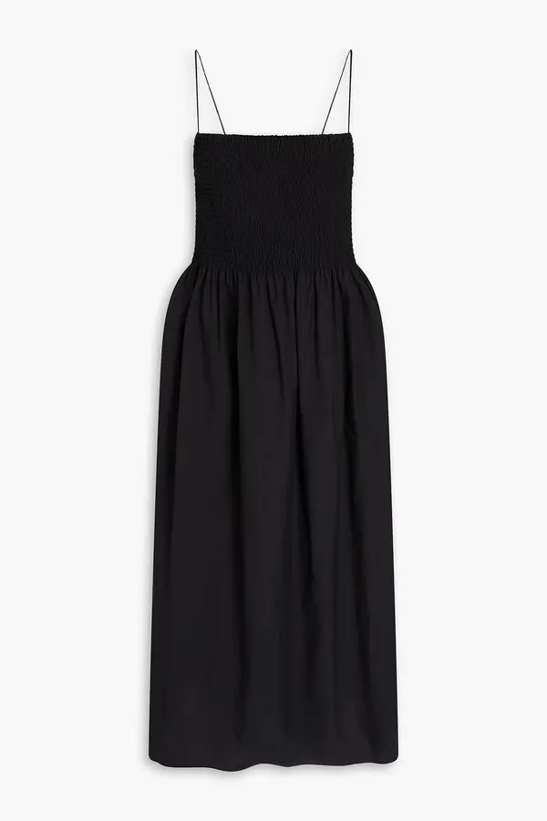 Theory Women's Square Neck Smock Midi Dress
