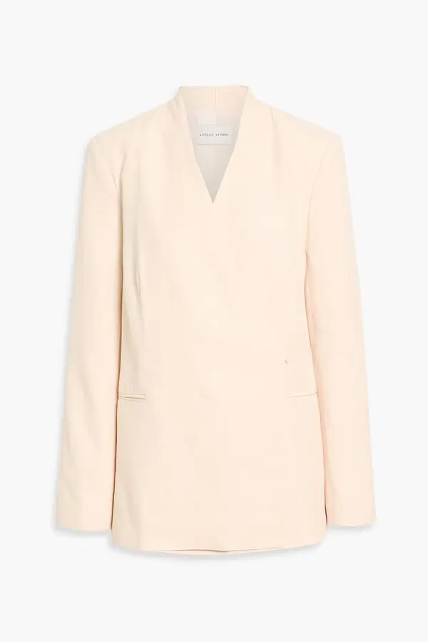 Loulou De Saison Loulou Studio Lahari Twill Blazer - Blush