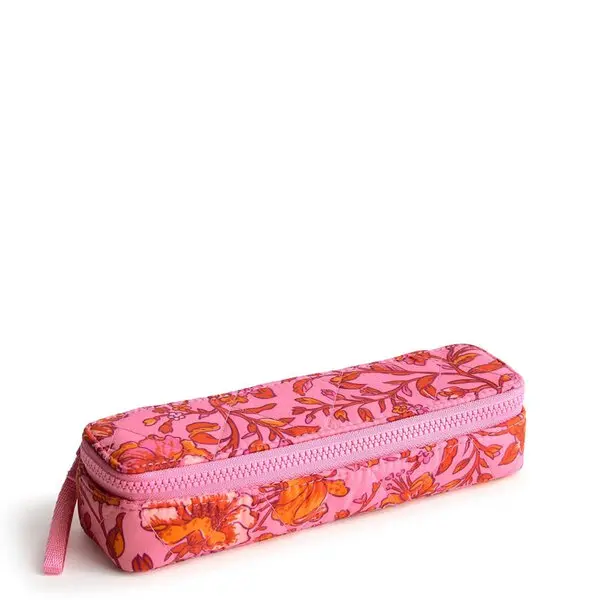 VERA BRADLEY Travel Pill Case In Flourishing Garden - Pink/red