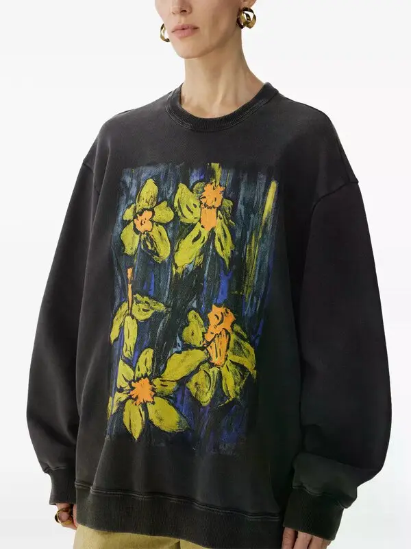 JNBY Motif Print Pullover - Grey