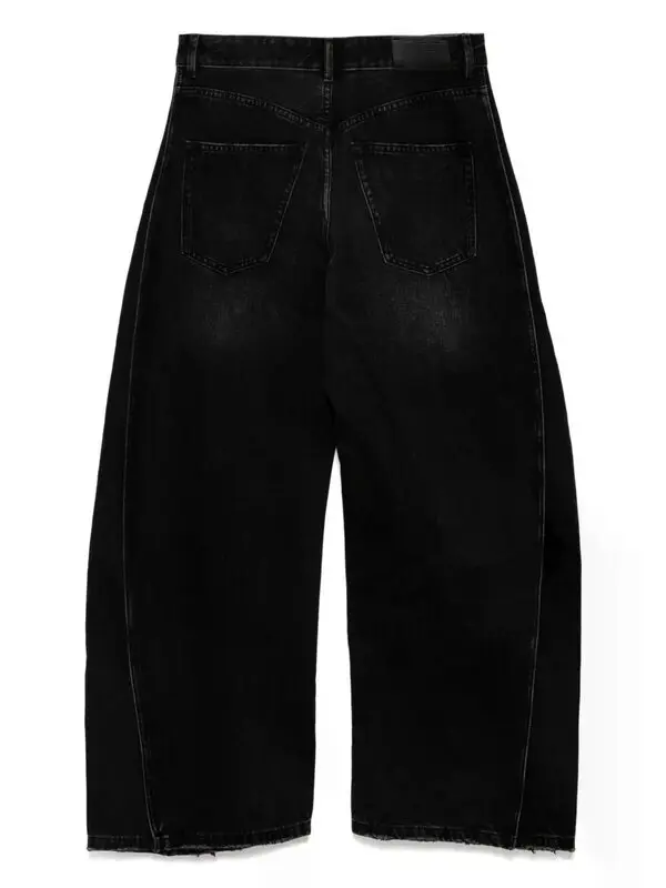 JNBY Extra Long Zip-up Jeans - Black
