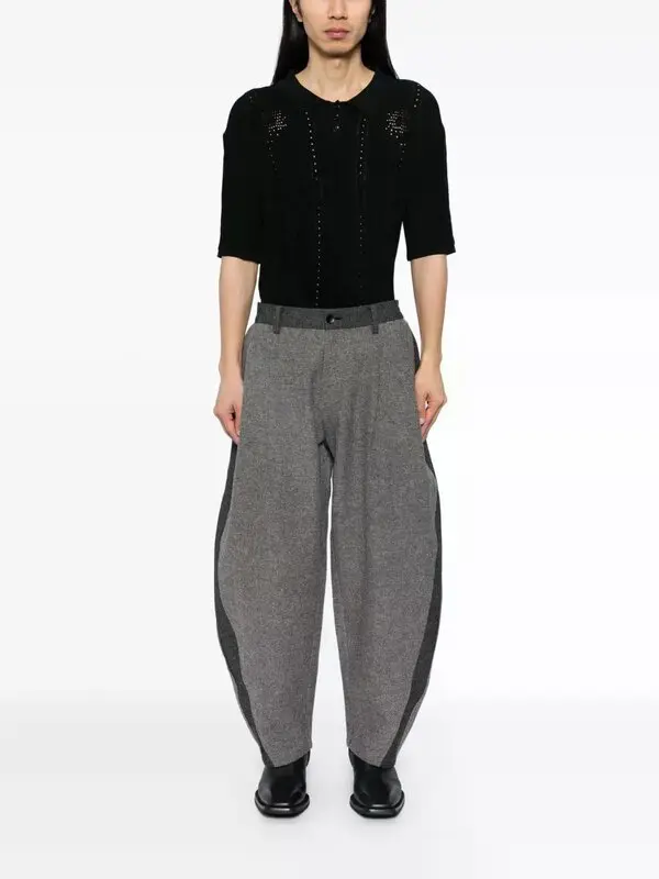 CROQUIS Panelled Trousers