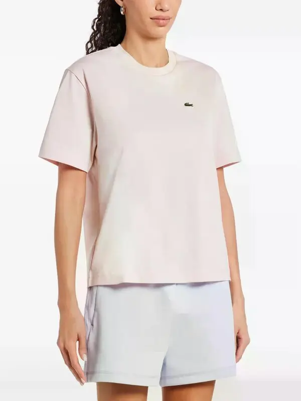 Lacoste Jersey-texture T-shirt