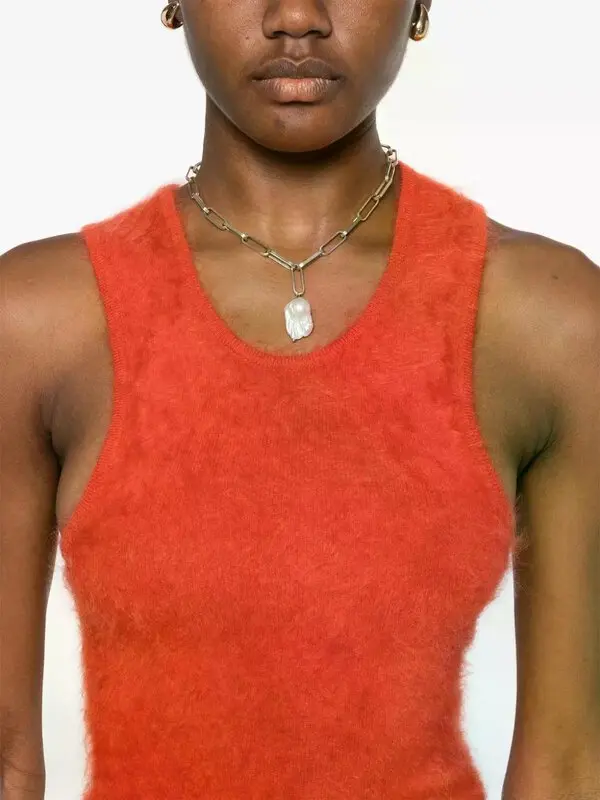 Nanushka Brushed-knit Tank Top