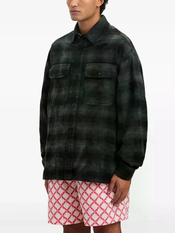 Palm Angels M Curved Logo Shirt