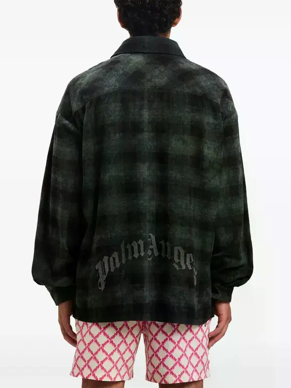 Palm Angels M Curved Logo Shirt