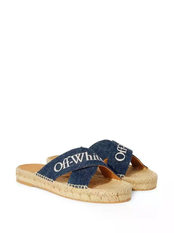 Off-White Criss Cross Espadrilles