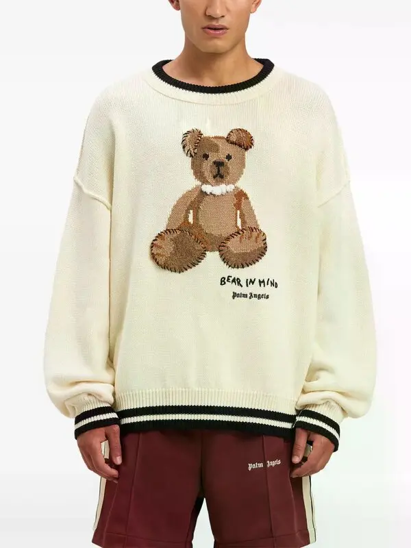Palm Angels Bear In Mind Crewneck Sweater